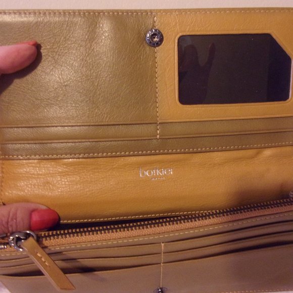 Botkier | Bags | Botkier Long Wallet In 2tone Leather Nice | Poshmark